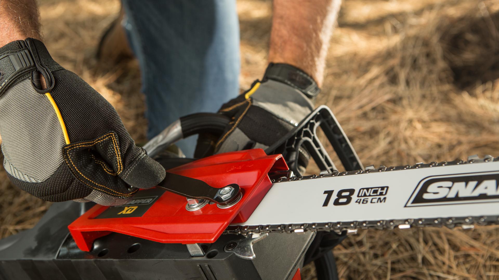 82-Volt Max* Lithium-Ion Cordless Chainsaw | Snapper