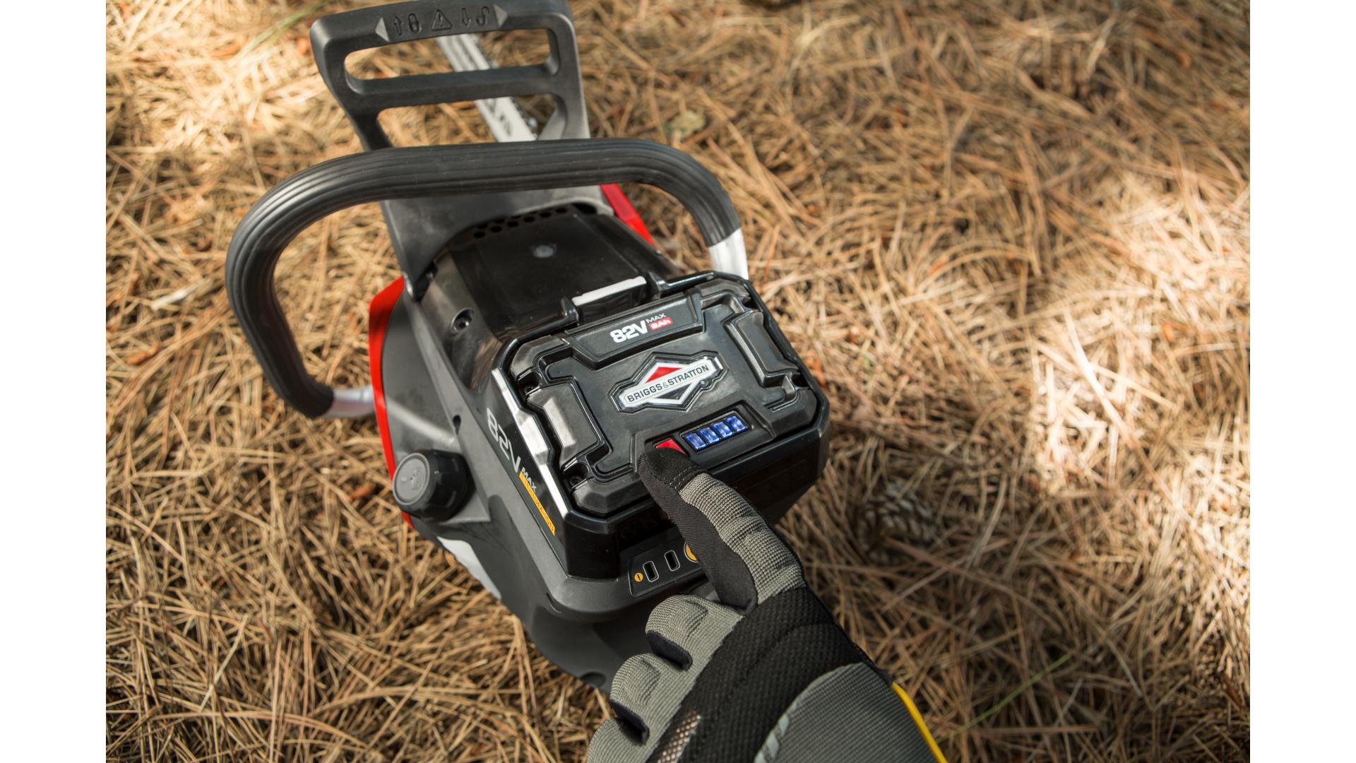 82-Volt Max* Lithium-Ion Cordless Chainsaw | Snapper