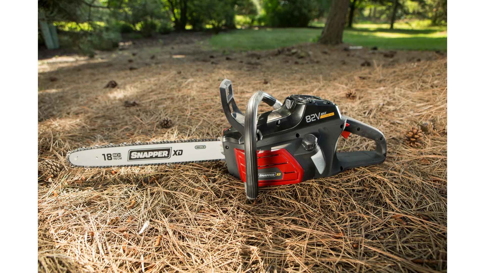 82-Volt Max* Lithium-Ion Cordless Chainsaw | Snapper