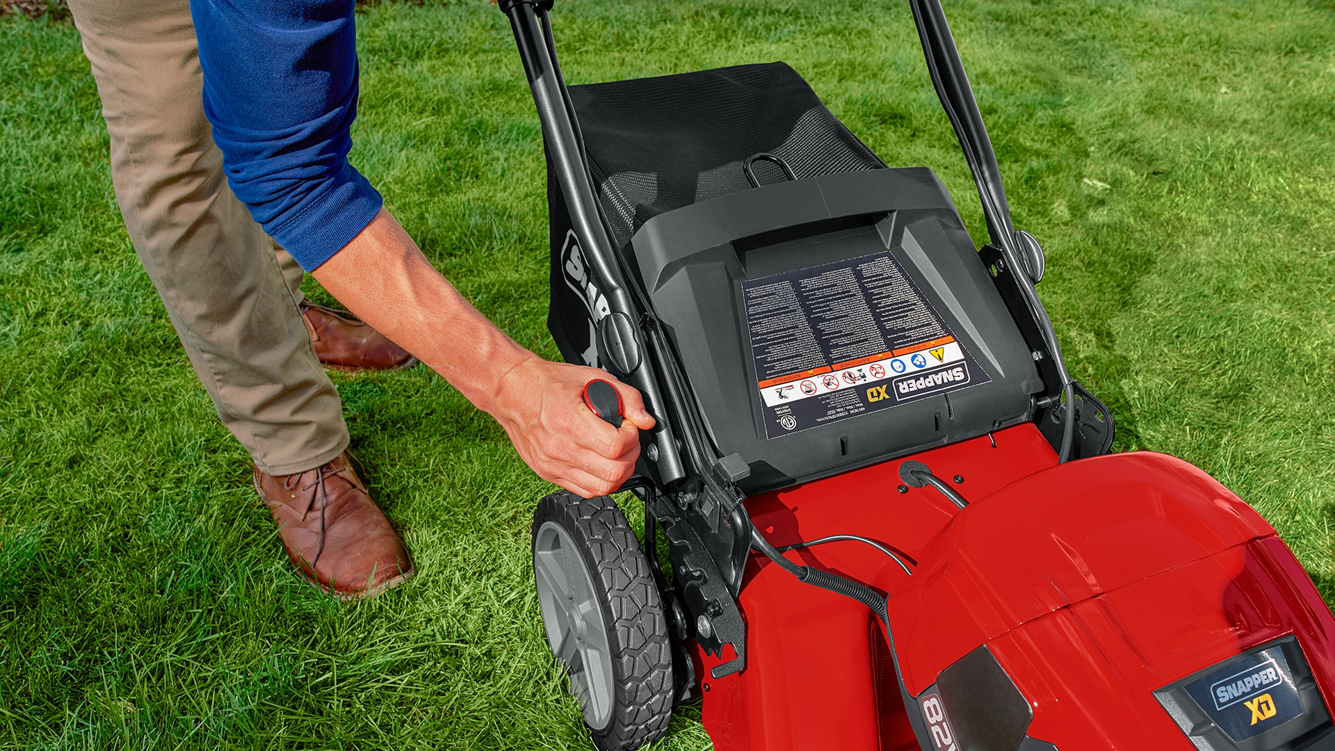 Snapper XD 82V Max* StepSense™ Automatic Drive Electric Lawn Mower