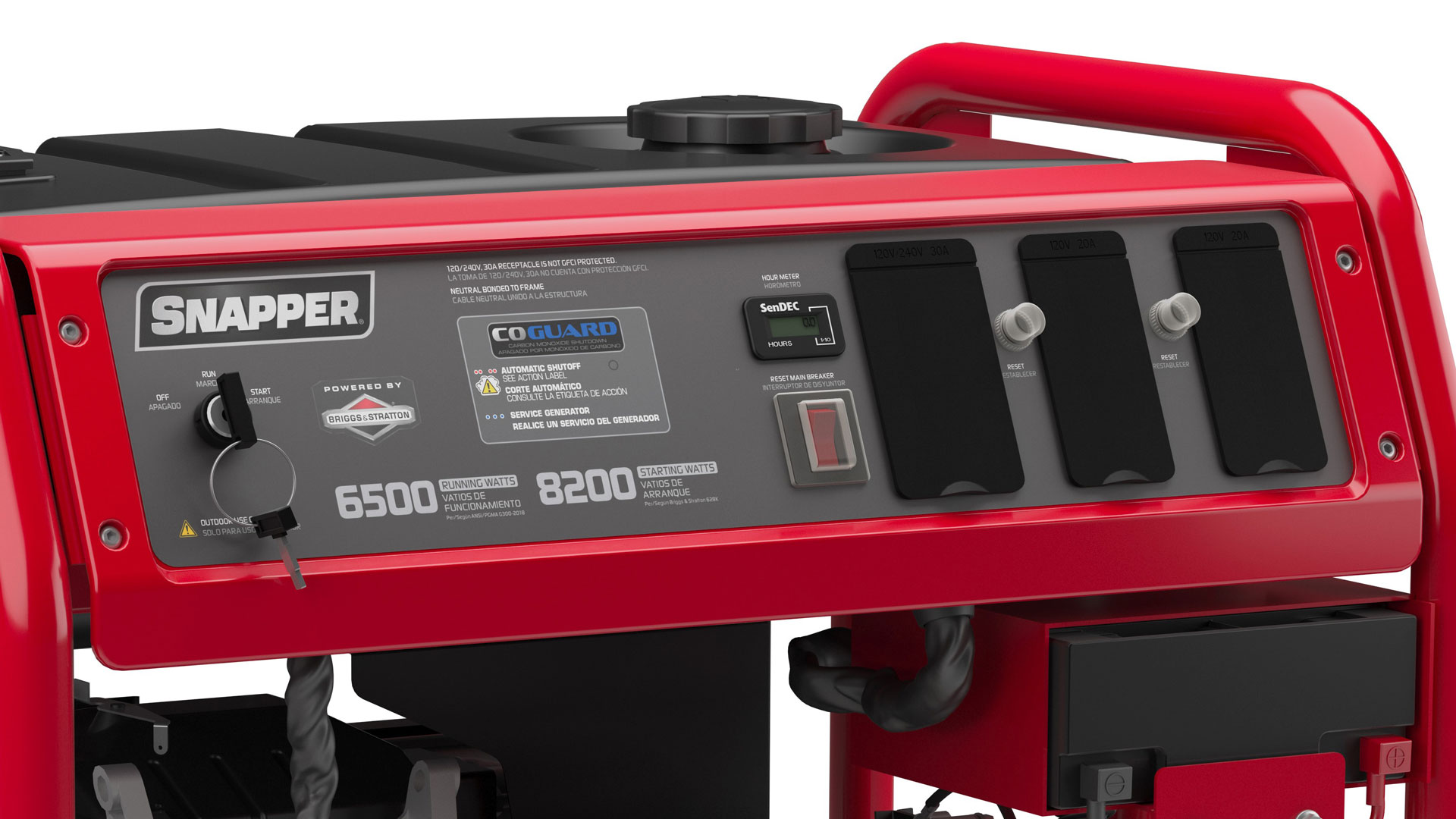 6500 Watt Portable Generator